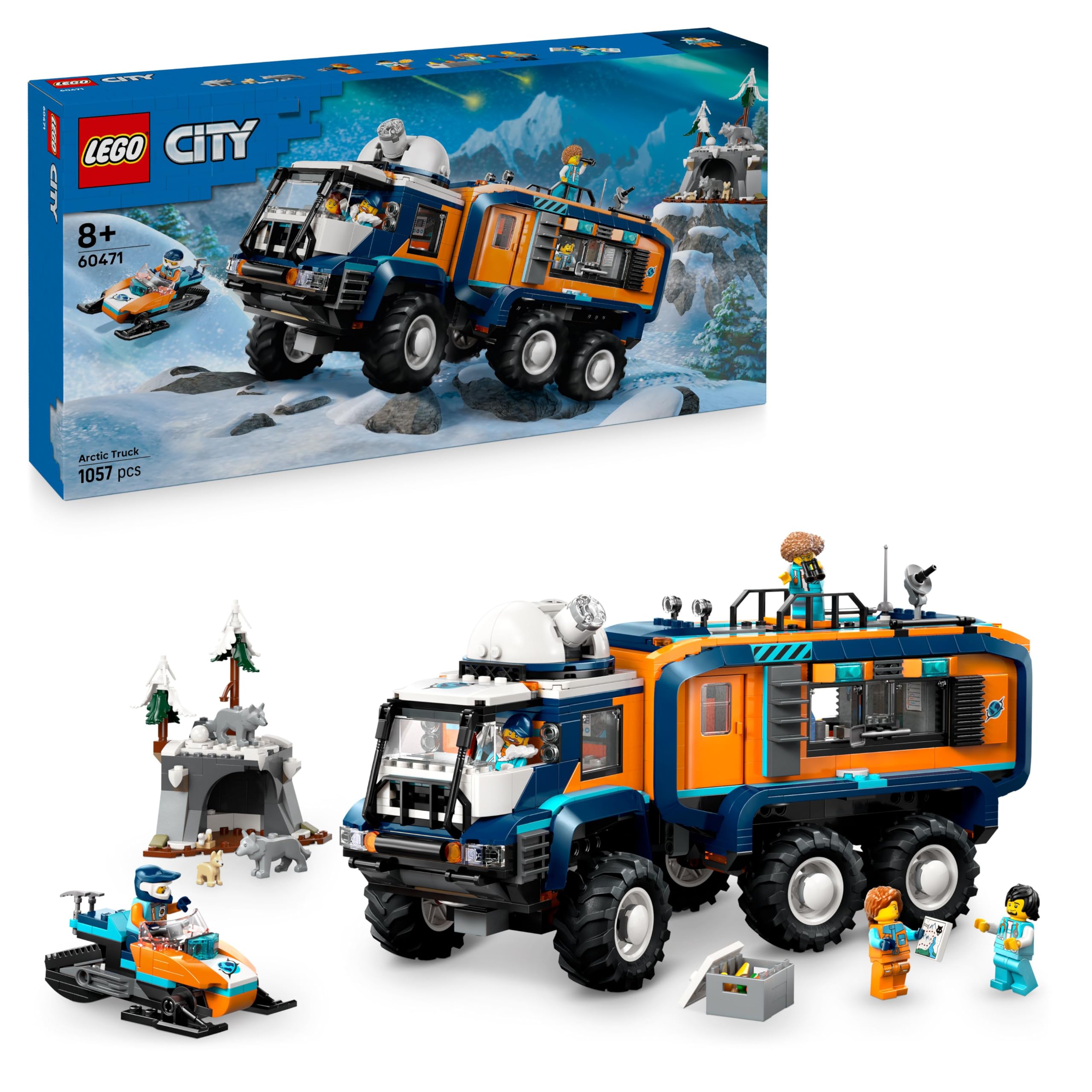 Lego City Grande Camion Artico con Laboratorio | Velz
