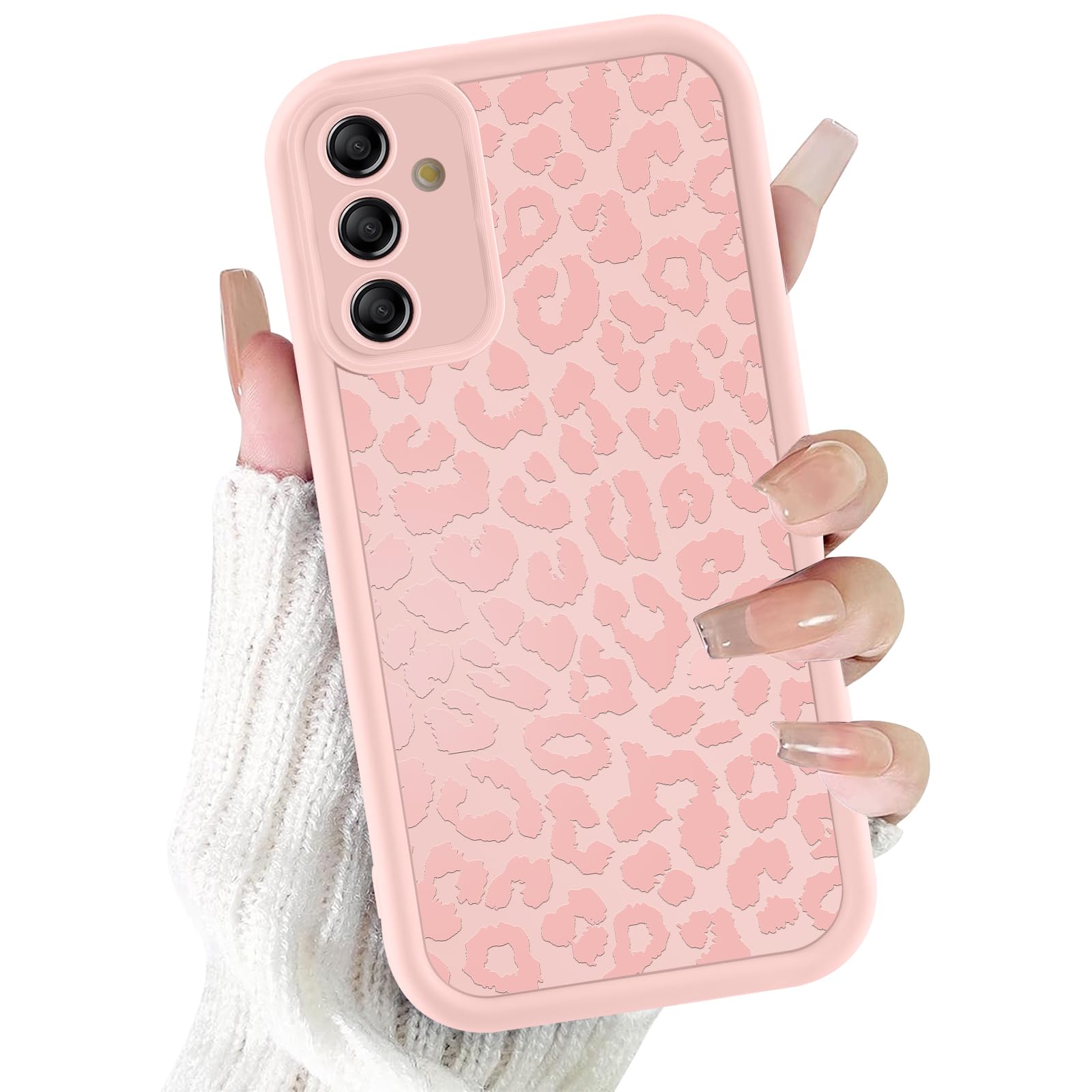 ZhuoFan Cover per Samsung Galaxy A56 6,7”, Aesthetic Leopardata Motivo ...